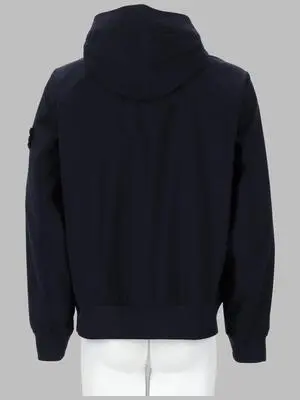 Stone Island Hooded Jacket - Blue