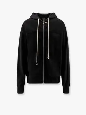 Rick Owens Jersey Windbreaker Jacket - Black