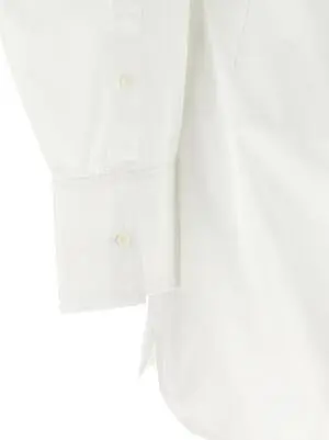 Jacquemus La Robe Chemise Casaco Cotton Poplin Dress - White