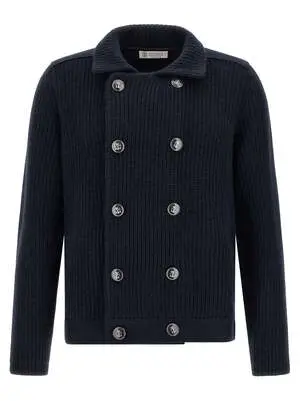 Brunello Cucinelli Marina' Cardigan - Blue