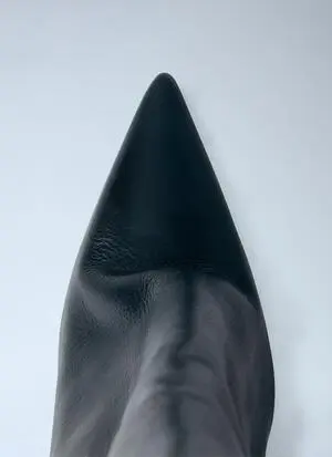 Rick Owens Cantilever 8 Sharp Flared Boots