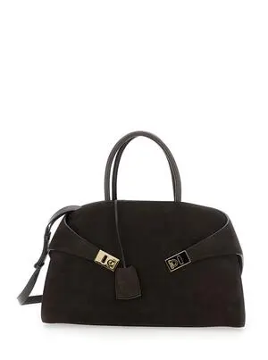 FERRAGAMO Hug Handbag - Brown