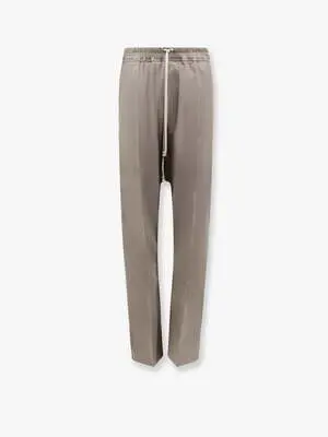 Rick Owens Cotton Trousers - Gray