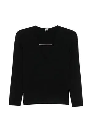 TOTEME V-necked Sweater - Multicolor