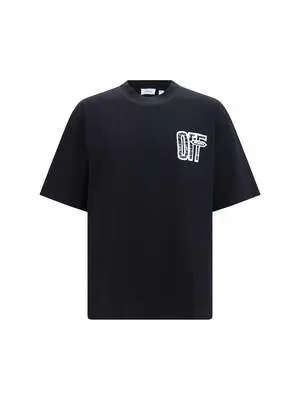 Off-White Motion Arrow Skate T-shirt - Black