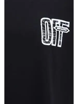 Off-White Motion Arrow Skate T-shirt - Black