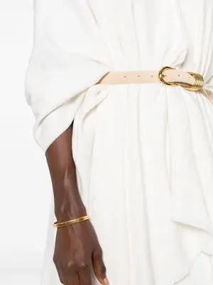 Fendi Ff Wool And Silk Poncho