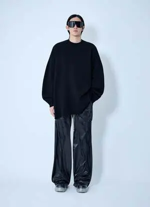 Rick Owens Creatch Wide Cargo Drawstring Pants