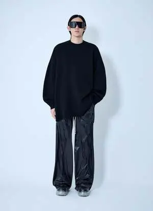 Rick Owens Creatch Wide Cargo Drawstring Trousers