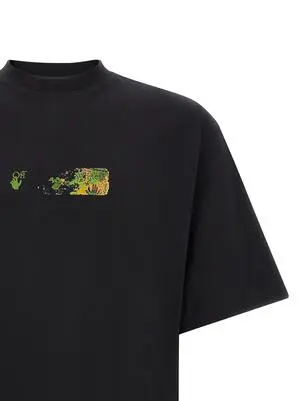 Off-White Spices Arrow Skate' T-shirt - Black