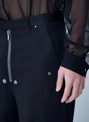 Rick Owens Tailored Wide Belas Pants