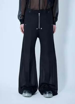 Rick Owens Tailored Wide Belas Pants