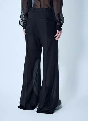 Rick Owens Tailored Wide Belas Pants