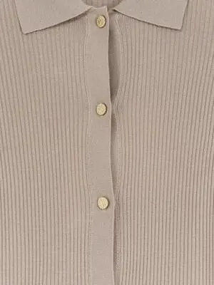 Max Mara Smmlimone Virgin Wool Cardigan - Cream