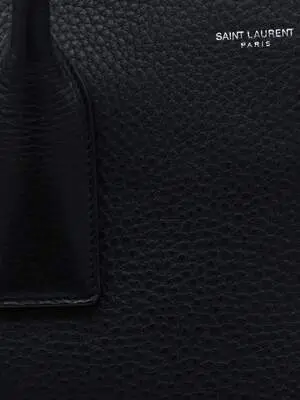 Saint Laurent Grained Leather Duffle Bag