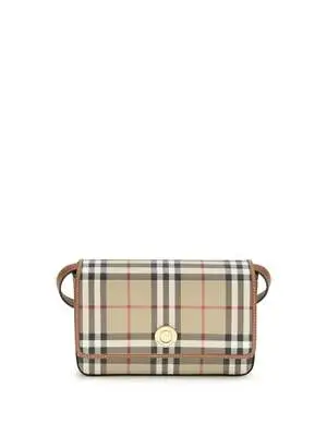 Burberry Hampshire Mini Shoulder Bag - Cream