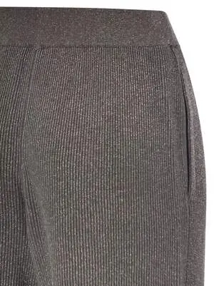 Brunello Cucinelli English Rib Cotton And Viscose Pants