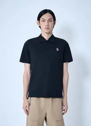 Moncler Embroidered Logo Polo Shirt
