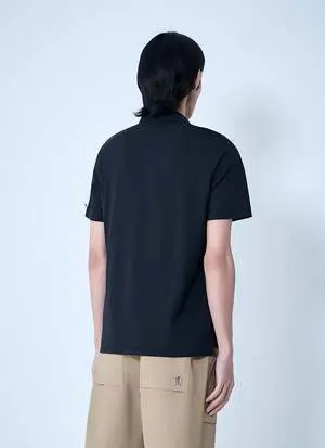 Moncler Embroidered Logo Polo Shirt