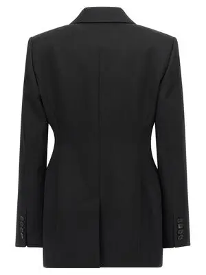 Givenchy Satin Lapel Blazer