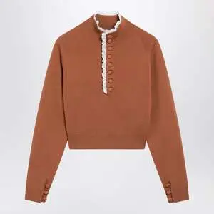 Chloé Wool Sweater - Brown