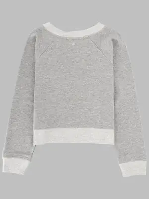 Victoria Beckham Printed Sweatshirt - Gray