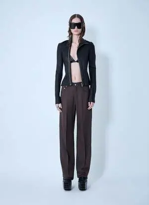 Rick Owens Gary Leather Jacket - Black