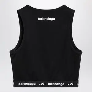 Balenciaga Techwear Bra Top In Technical Fabric