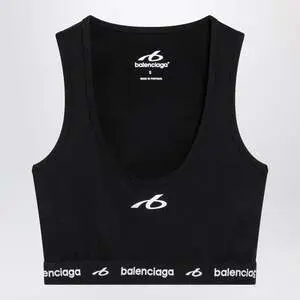 Balenciaga Techwear Bra Top - Black