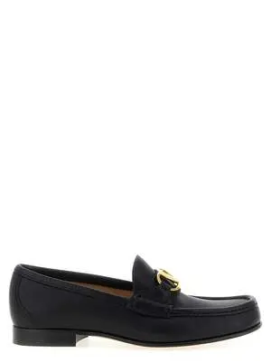 Valentino Garavani Vlogo Signature Loafers - Black