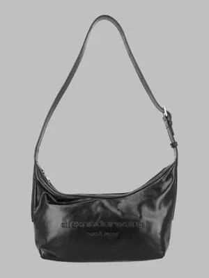 Alexander Wang Medium Leather Hobo Bag - Black
