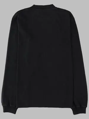 Alexander Wang Long Sleeve Logo T-shirt - Black