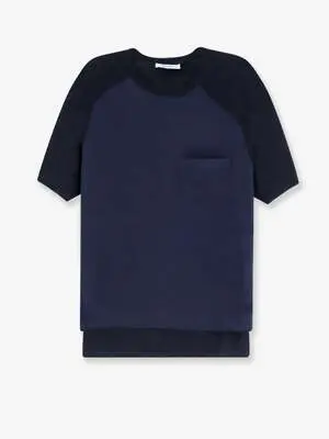Max Mara Mxmgolfo Silk And Cashmere Top - Multicolor