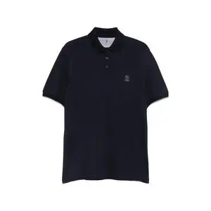 Brunello Cucinelli Polo Shirts - Blue