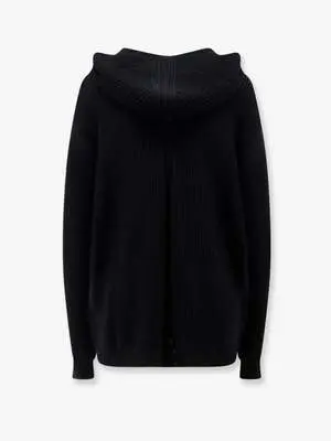 Rick Owens Virgin Wool Sweatshirt - Black
