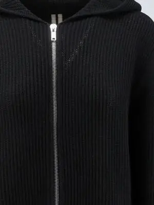 Rick Owens Virgin Wool Sweatshirt - Black