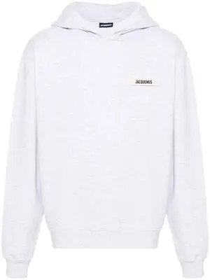Jacquemus Logo Cotton Hoodie - Multicolor