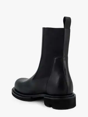 Rick Owens Gabe Leather Beatle Boots