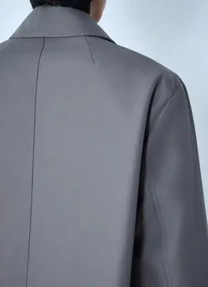 Rick Owens Heizer Mac Jacket - Gray
