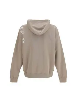 Off-White Vertical Bookish Skate Hoodie - Cream