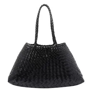 Dragon Diffusion Big Santa Croce Shoulder Bag - Black