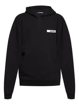 Jacquemus Logo Cotton Hoodie - Multicolor