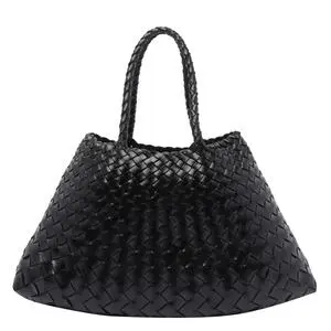 Dragon Diffusion Small Santa Croce Shoulder Bag - Black