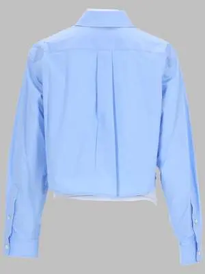 Alexander Wang Camicia Crop Con Logo
