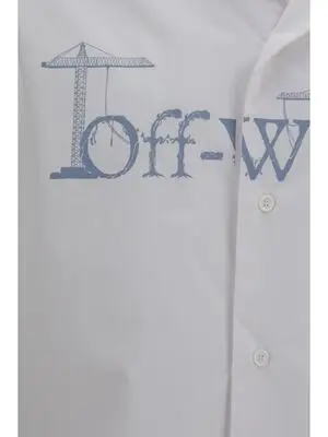 Off-White City Nature Bowling Shirt - White