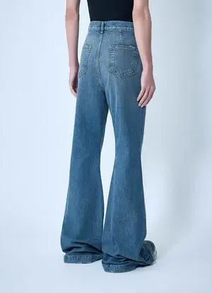 Rick Owens Denim Bolan Bootcut Pants