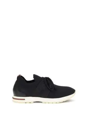 Loro Piana Flexy Walk Sneakers - Black
