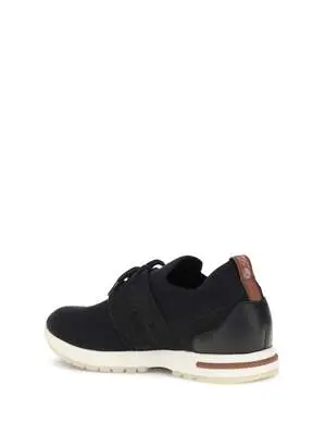 Loro Piana Flexy Walk Sneakers - Black