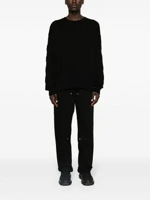 Off-White 3d Diag` Knit Crew-neck Sweater