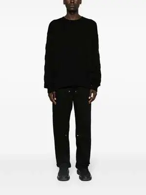 Off-White 3d Diag Knit Crew-neck Sweater